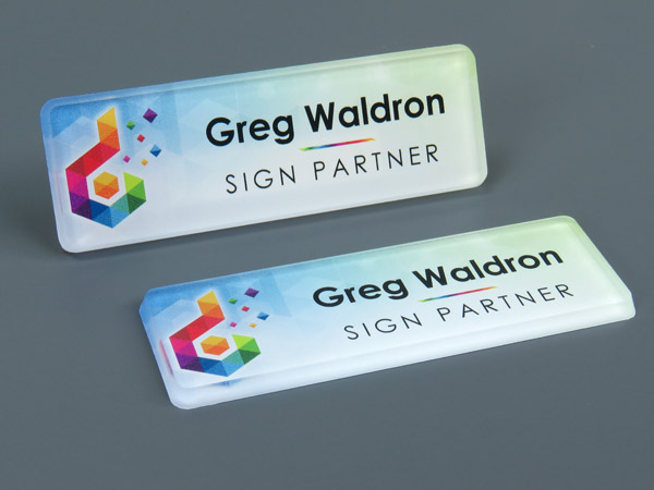 Colordome® Name Tags | Domed Badges
