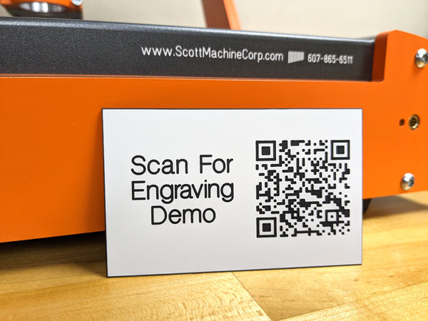 Engraving Software - QR Codes