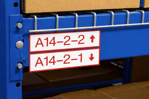 create durable warehouse signs in house